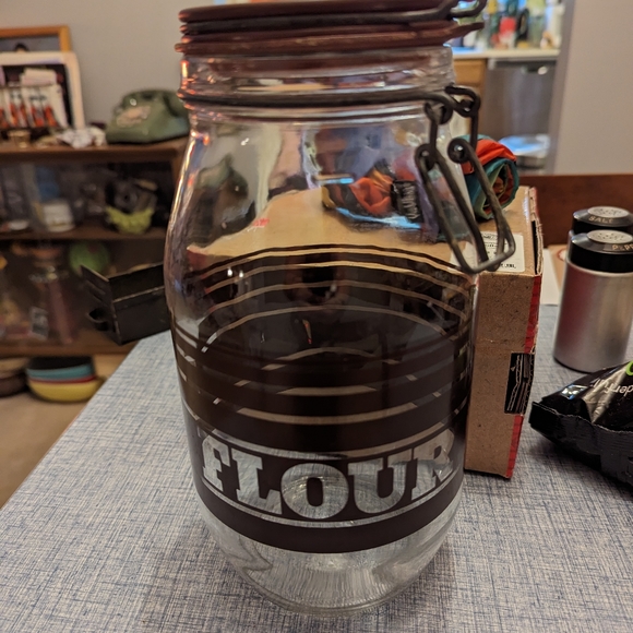 Kitchen | Vintage Flour Jar | Poshmark
